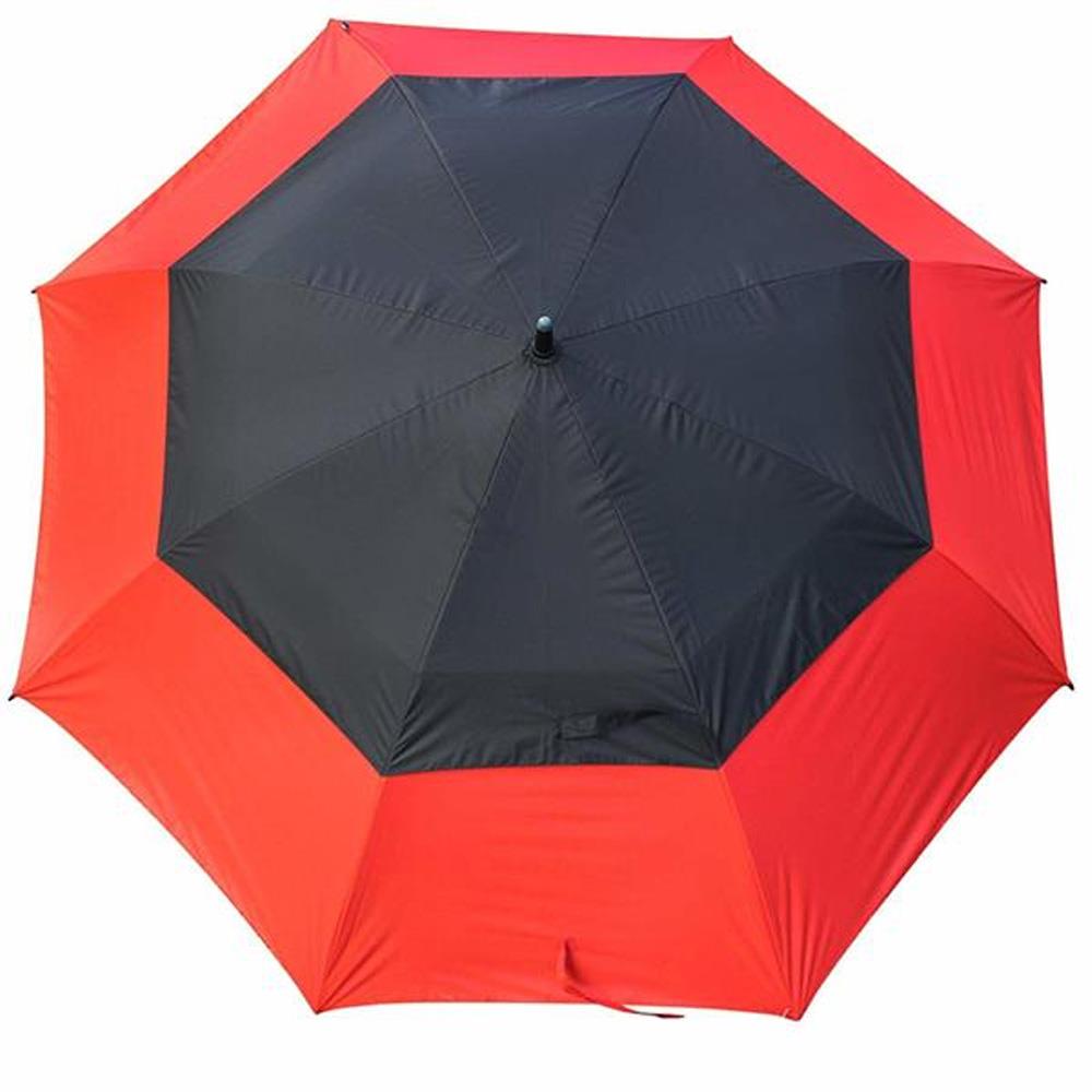 Masters Golf TourDri 32" UV Umbrella Red - Black | Irish Golf Store