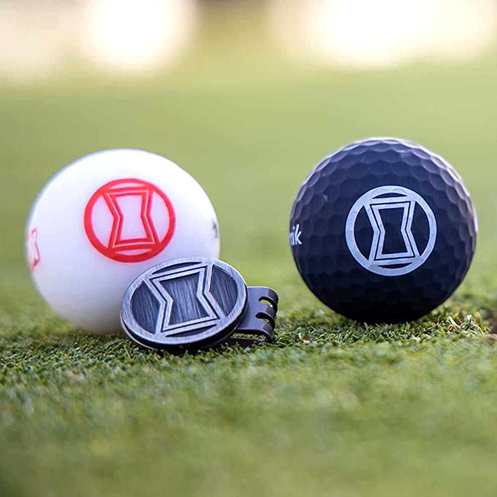 Volvik Volvik Vivid 4 Ball + Marker Black Widdo ONE