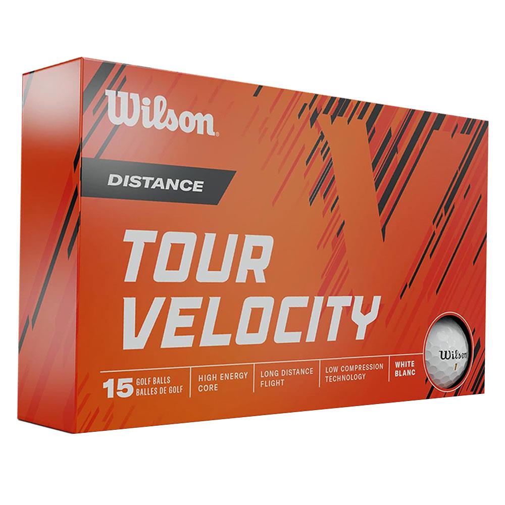 Wilson Tour Velocity Distance 15-Ball White