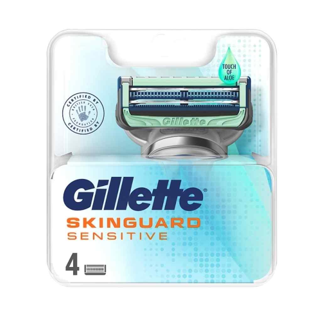 Gillette SkinGuard Sensitive Blades 4 Pack | Inish Pharmacy | Ireland