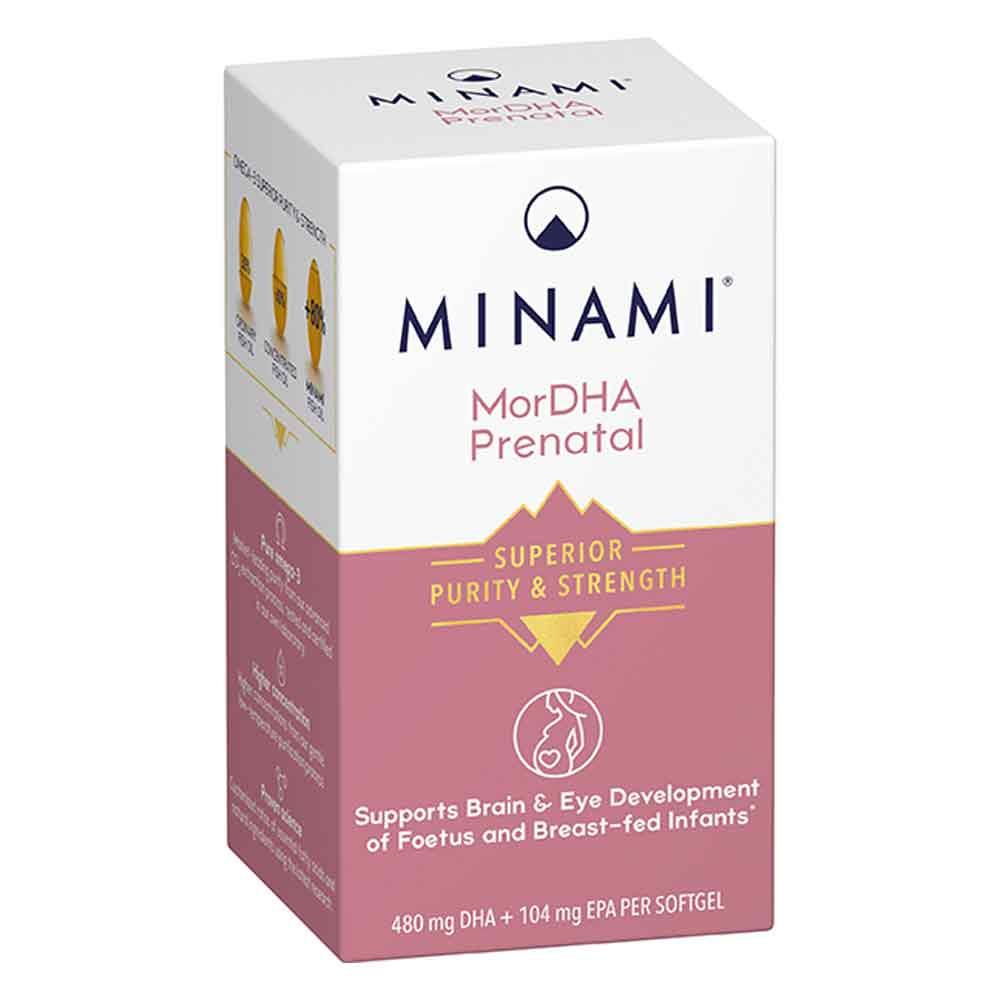 Minami MorDHA Prenatal High DHA Formula 60 Pack | Inish Pharmacy | Ireland