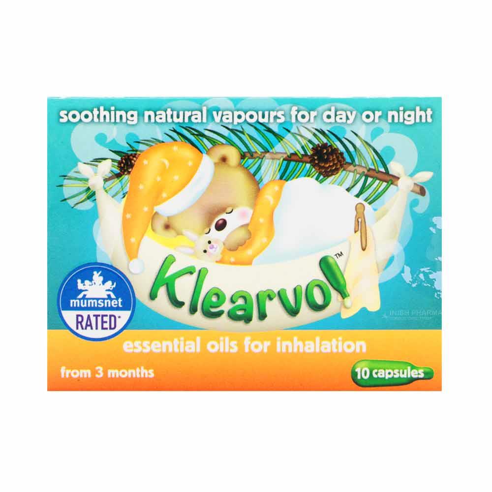 Klearvol Essential Oils for Inhalation 10 Capsules | Inish Pharmacy ...