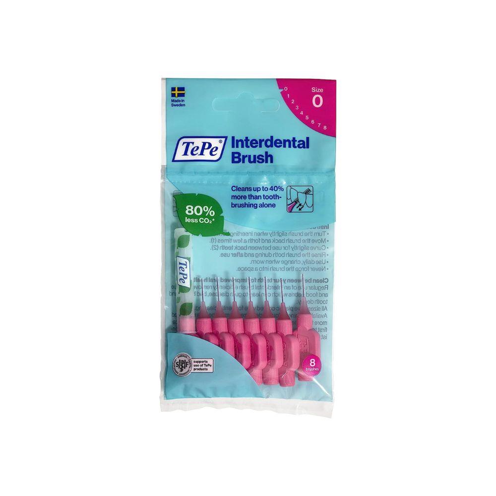 TePe Pink Interdental Brush 0.4mm 6 Pieces | Inish Pharmacy | Ireland