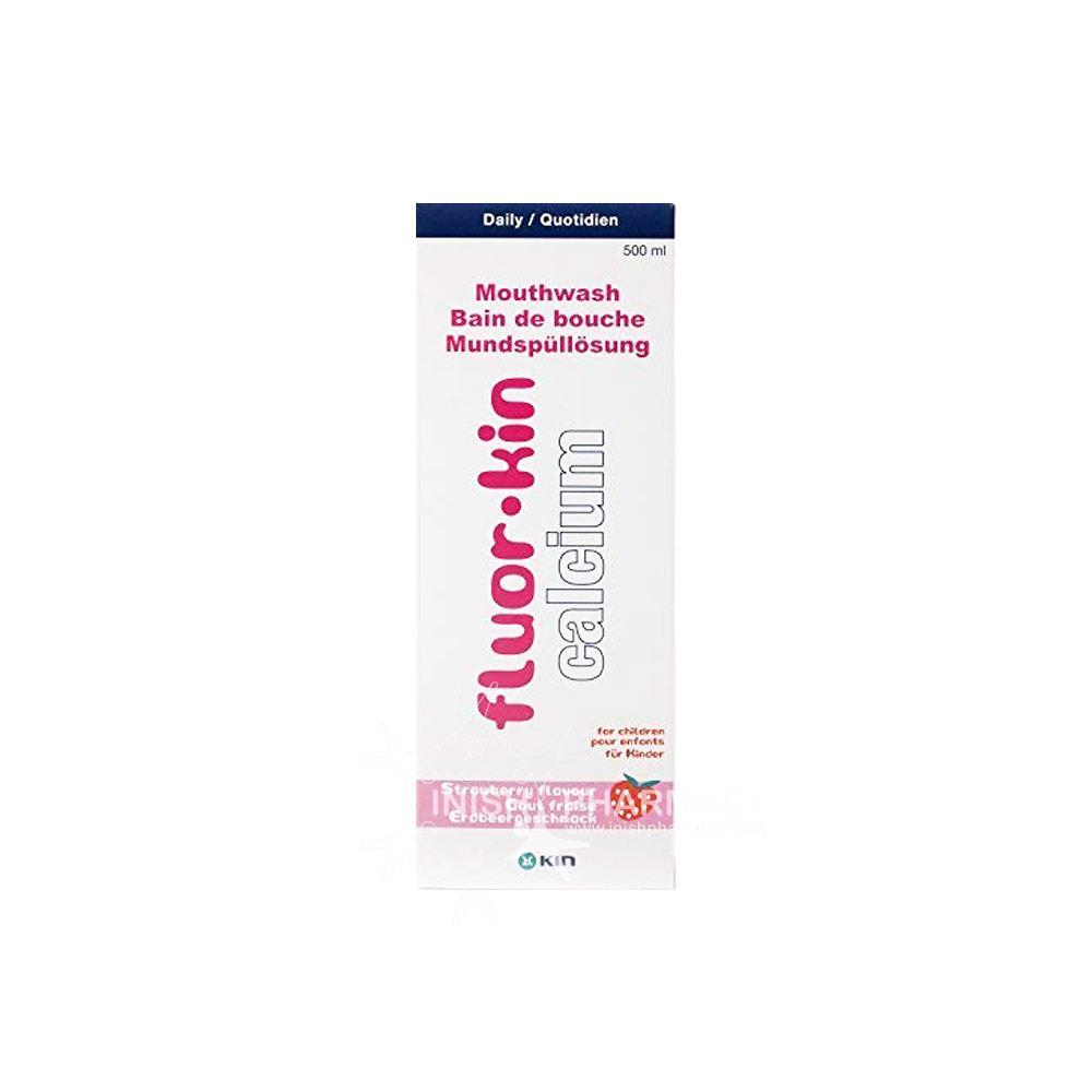 Fluor-Kin Calcium Mouthwash 500ml | Inish Pharmacy | Ireland