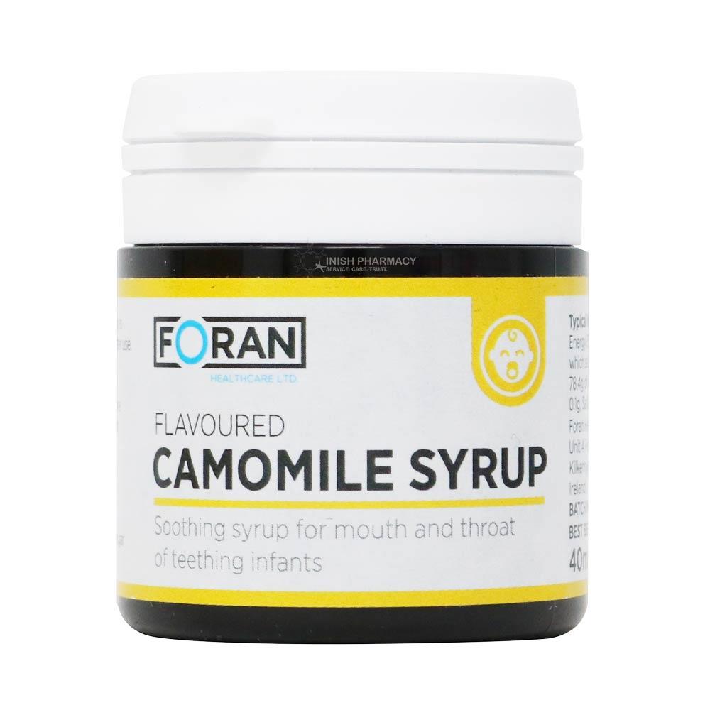 Foran Camomile Syrup 40ml | Inish Pharmacy | Ireland