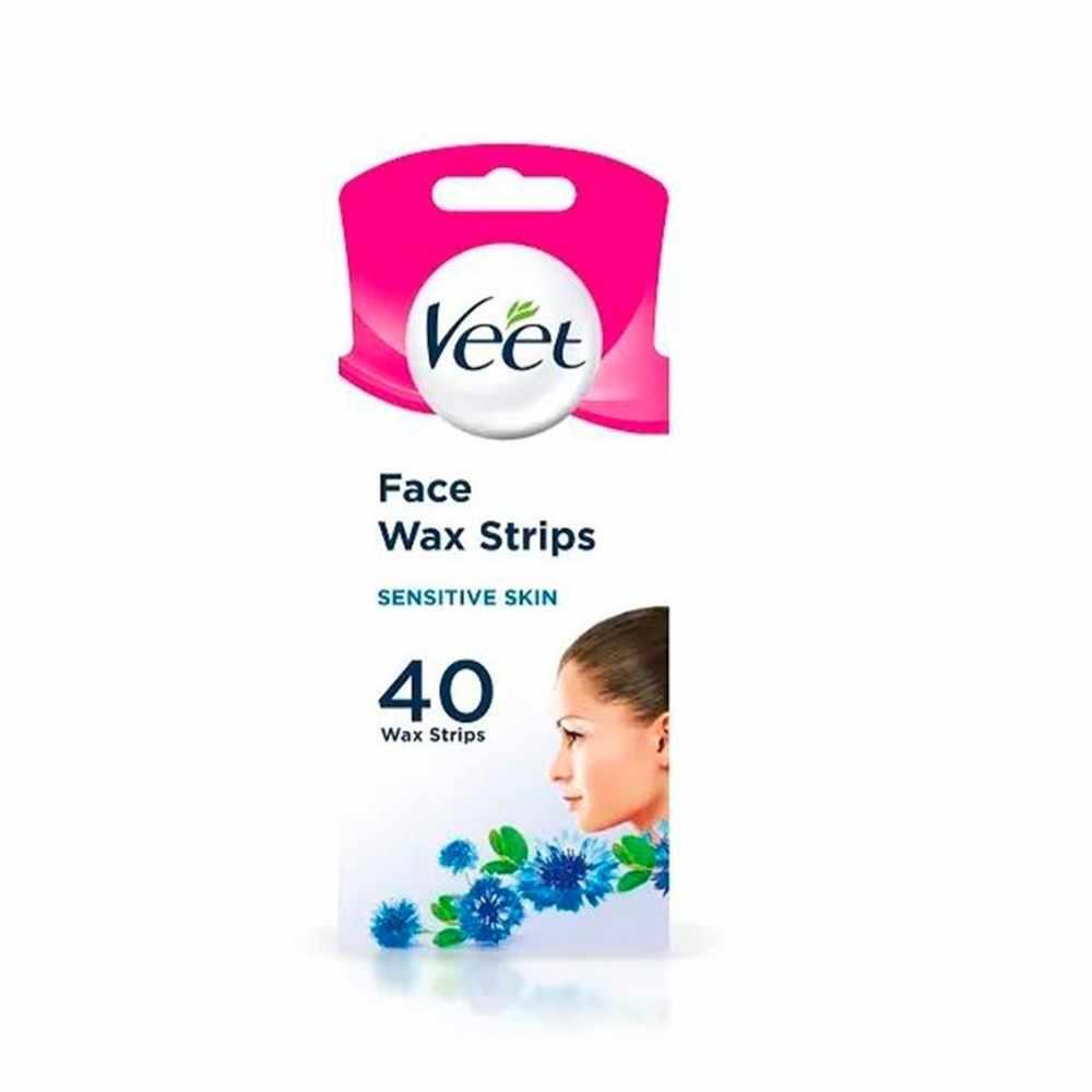 Veet Expert Face Wax Strips For Sensitive Skin 40 Pack | Inish Pharmacy ...