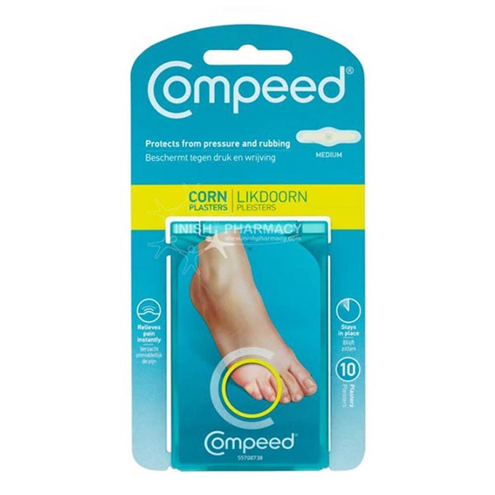 Compeed Corn Plasters Medium 10 Pack | Inish Pharmacy | Ireland