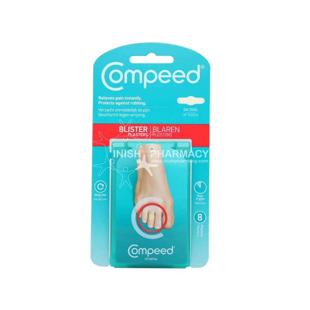 Compeed Toe Blister Plasters 8 Pack | Inish Pharmacy | Ireland