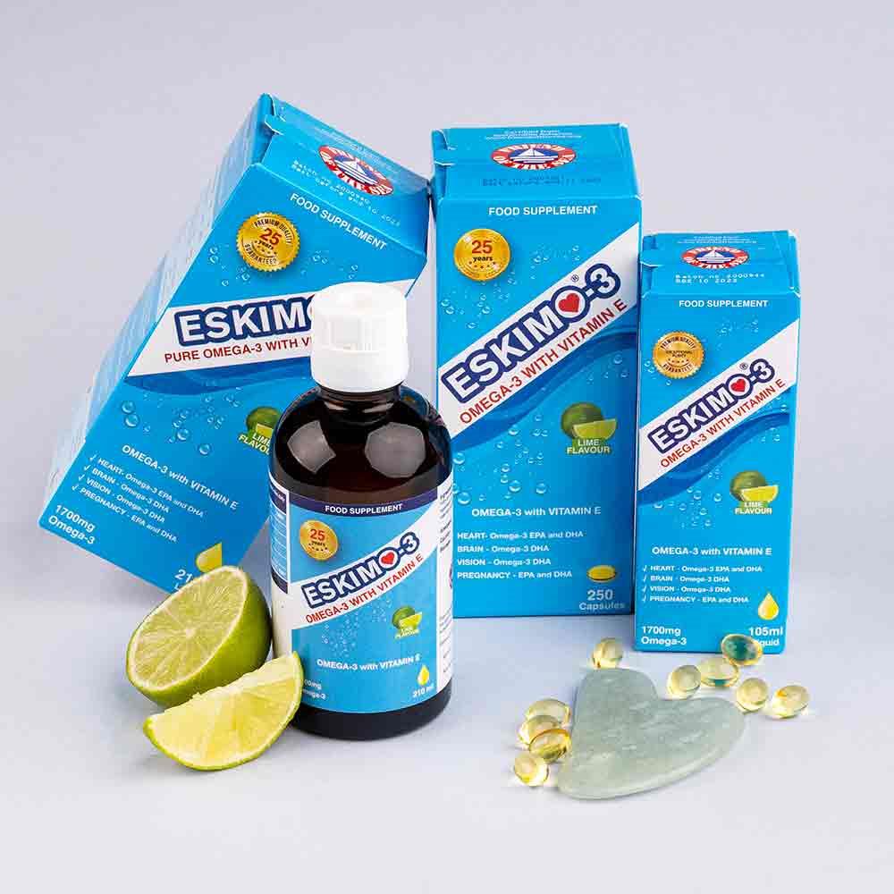 Eskimo Omega 3 Oil - 250 Capsules | Inish Pharmacy | Ireland