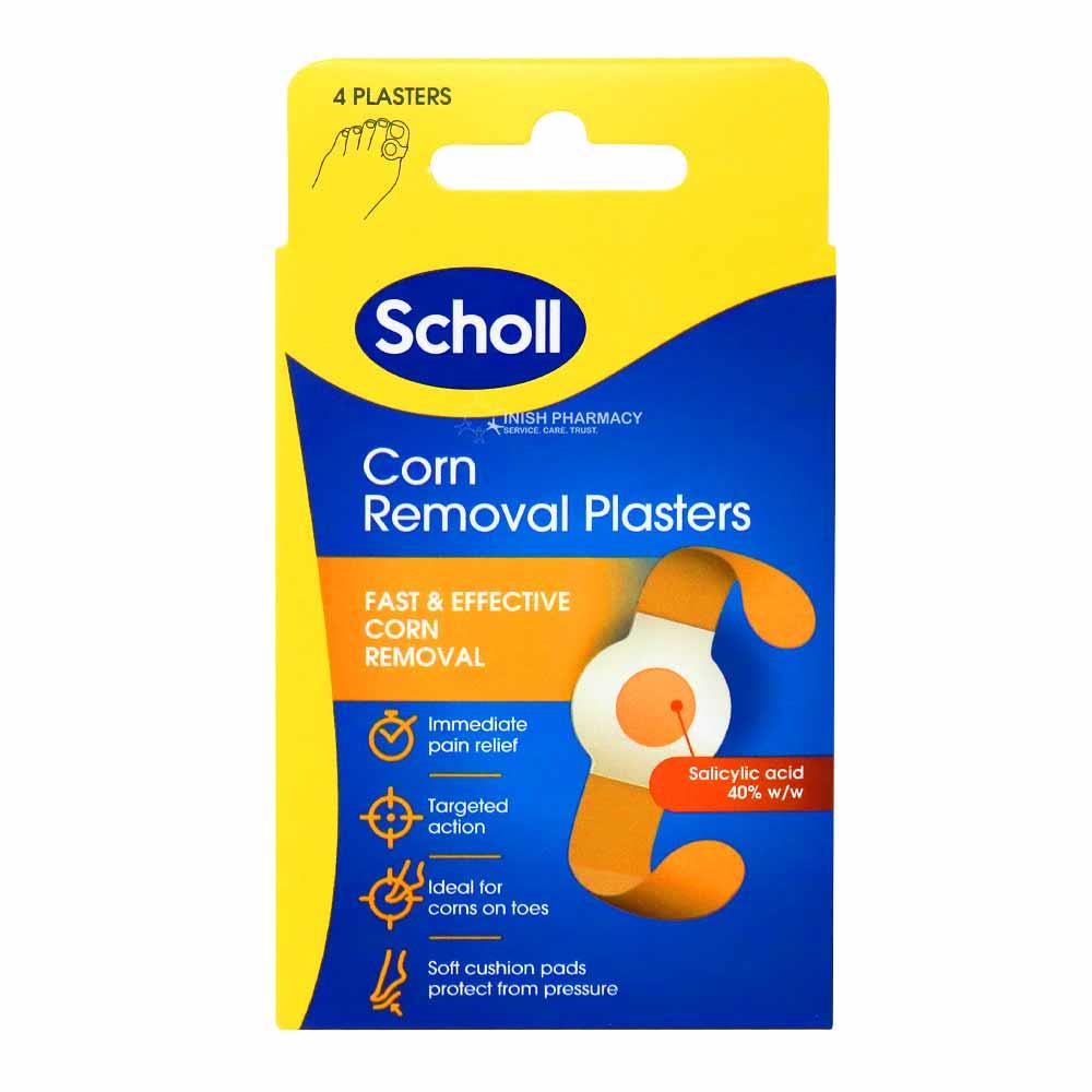 Scholl Corn Removal Plasters Waterproof | Inish Pharmacy | Ireland