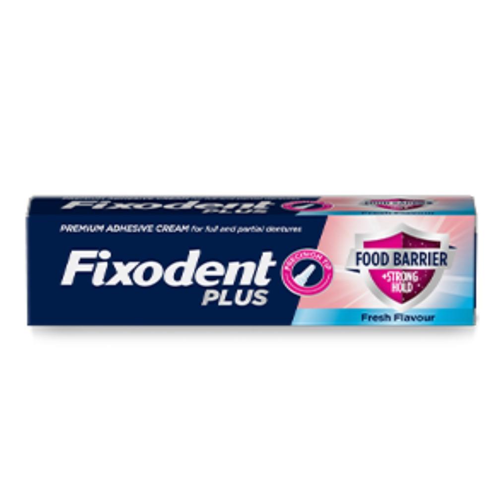 Fixodent Plus Food Barrier Strong Hold Fresh Flavour 40g | Inish ...