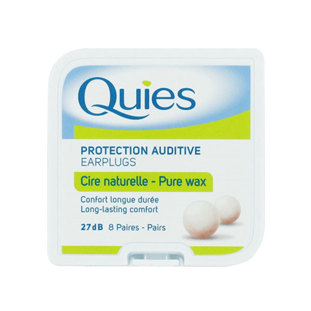 Quies Wax Ear Plugs 8 Pairs | Inish Pharmacy | Ireland