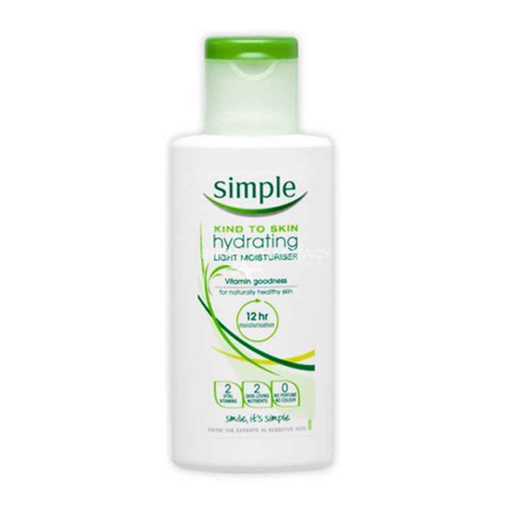 Simple Kind To Skin Hydrating Light Moisturiser 125ml | Inish Pharmacy ...