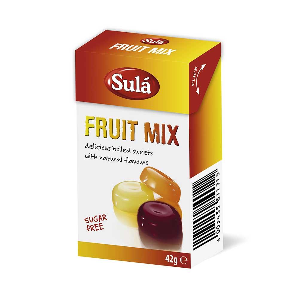 Sula Fruit Mix Sugar Free Sweets 42g | Inish Pharmacy | Ireland