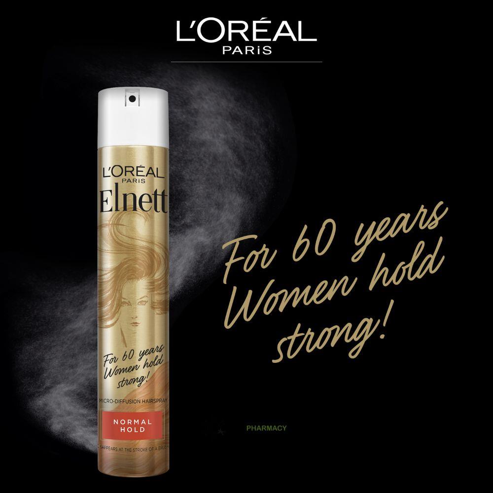 L'Oreal Elnett Normal Hold Hairspray 400ml | Inish Pharmacy | Ireland