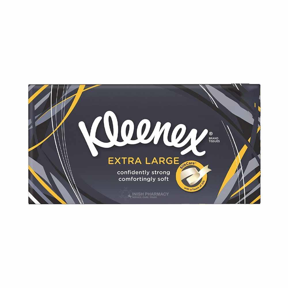 Kleenex Extra Large Tissues- 90 Sheets | Inish Pharmacy | Ireland