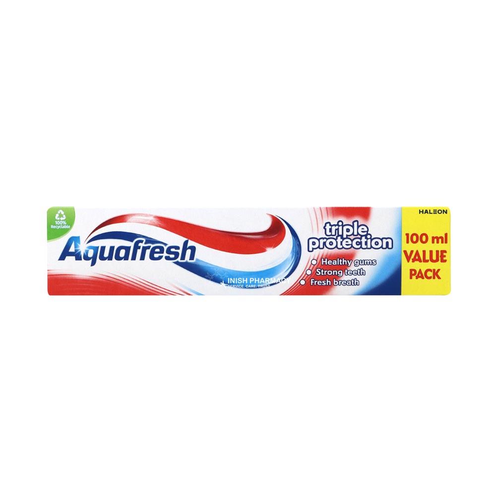 Aquafresh Triple Protection Toothpaste 100ml | Inish Pharmacy | Ireland
