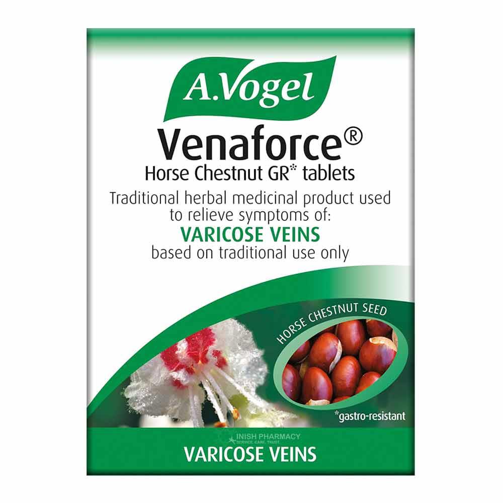 A. Vogel Venaforce Horse Chestnut Gastro-Resistant Tablets 30 Pack ...