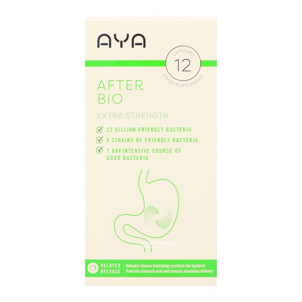 AYA After Bio Extra Strength 12 Capsules | Inish Pharmacy | Ireland