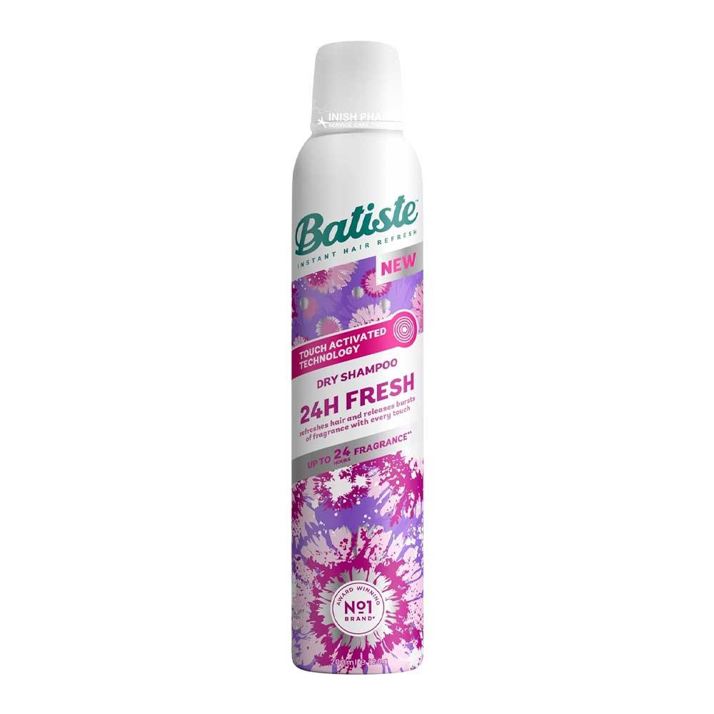 Batiste Dry Shampoo 24H Fresh 200ml | Inish Pharmacy | Ireland