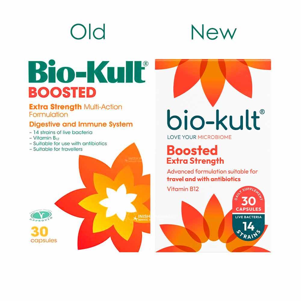 Bio-Kult Boosted Extra Strength Multi-Action 30 Capsules | Inish ...