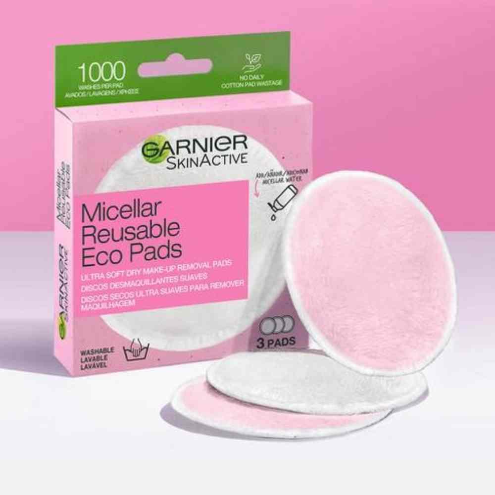 Garnier SkinActive Micellar Reusable Eco Pads 3 Pack | Inish Pharmacy ...