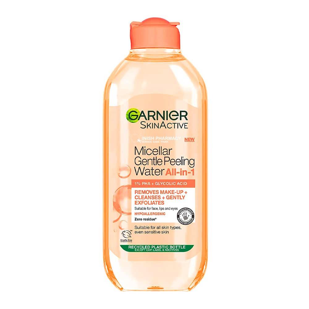 Garnier SkinActive Micellar Gentle Peeling Water 400ml | Inish Pharmacy ...