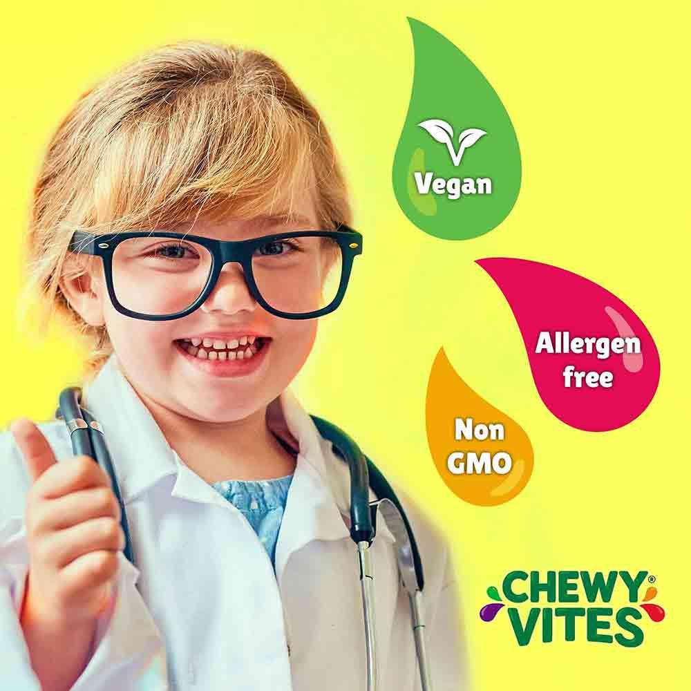 Chewy Vites Kids Brain Support Omega-3 DHA 60 Gummies | Inish Pharmacy ...