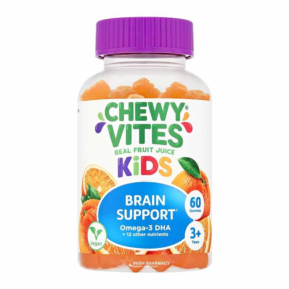 Chewy Vites Kids Brain Support Omega-3 DHA 60 Gummies | Inish Pharmacy ...