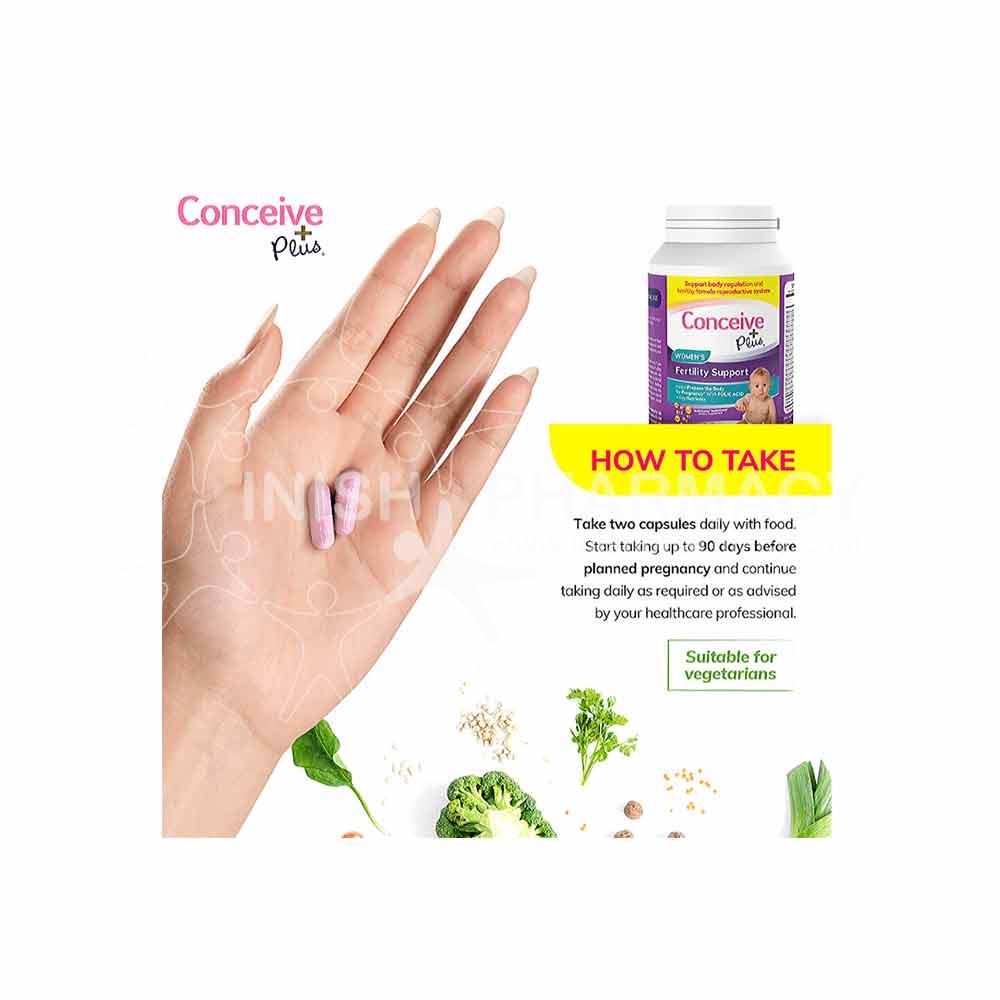 Conceive Plus Women's Fertility Support 60 Pack | Inish Pharmacy | Ireland