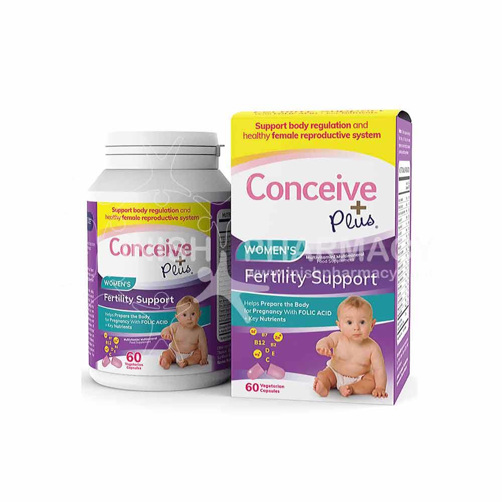 Conceive Plus Women's Fertility Support 60 Pack | Inish Pharmacy | Ireland