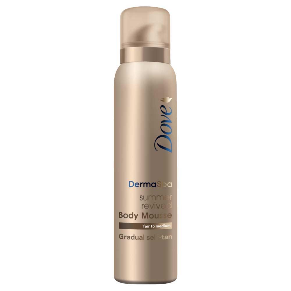 Dove DermaSpa Summer Revived Body Mousse Fair/Medium 150ml | Inish ...