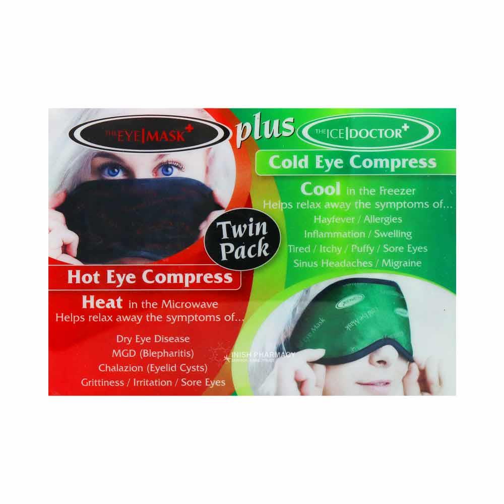 The Eye Doctor Hot Eye Compress & Cold Eye Compress Duo Pack | Inish ...