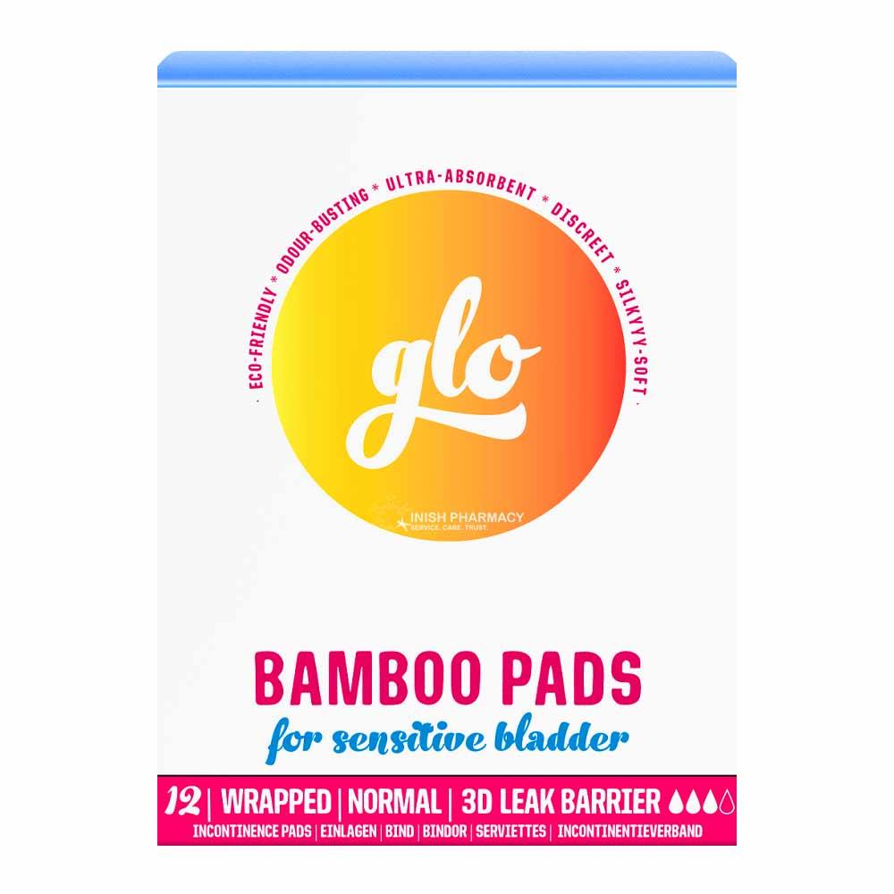 GLO Bamboo Pads for Sensitive Bladder | Inish Pharmacy | Ireland