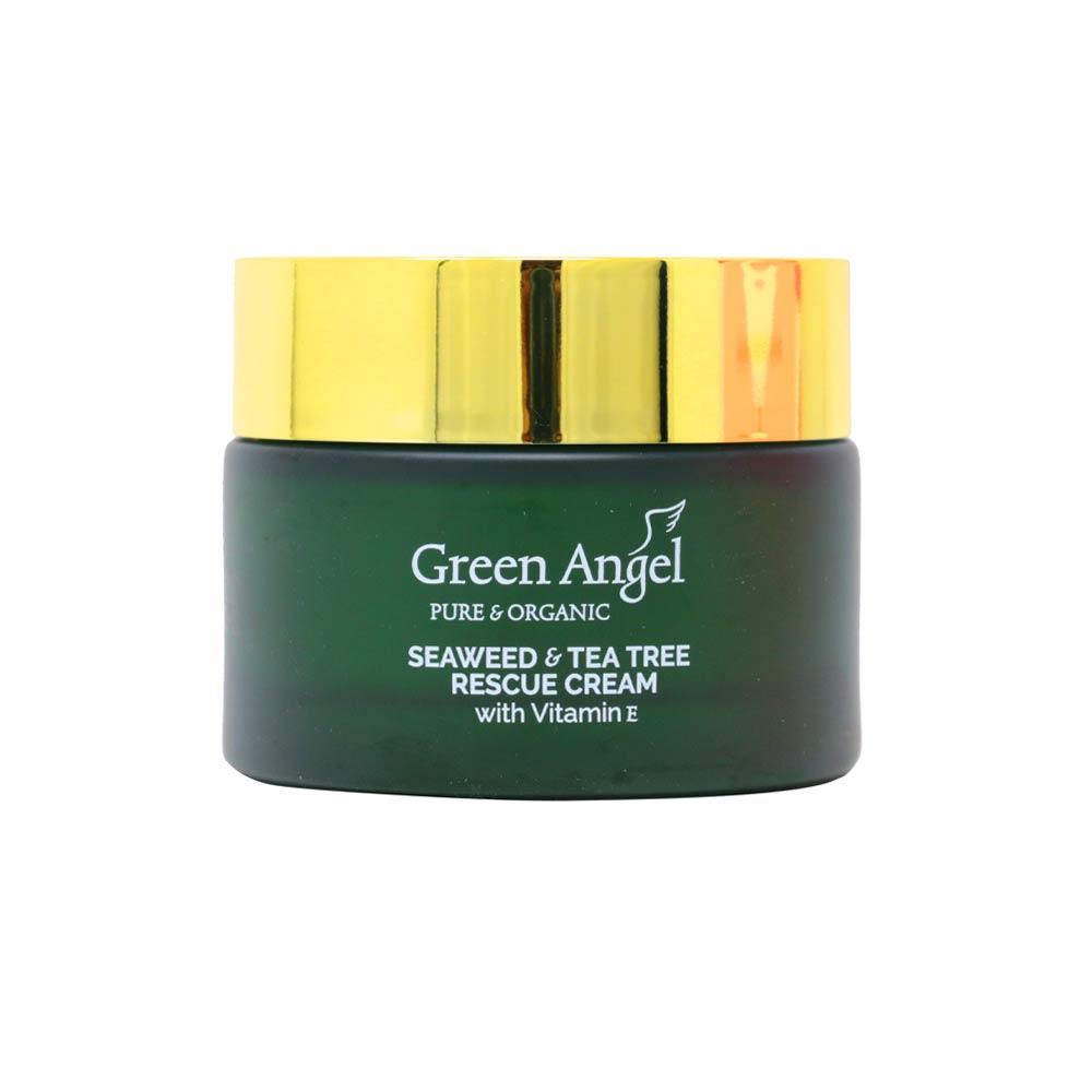 Green Angel Seaweed & Tea Tree Rescue Cream 50ml | Inish Pharmacy | Ireland
