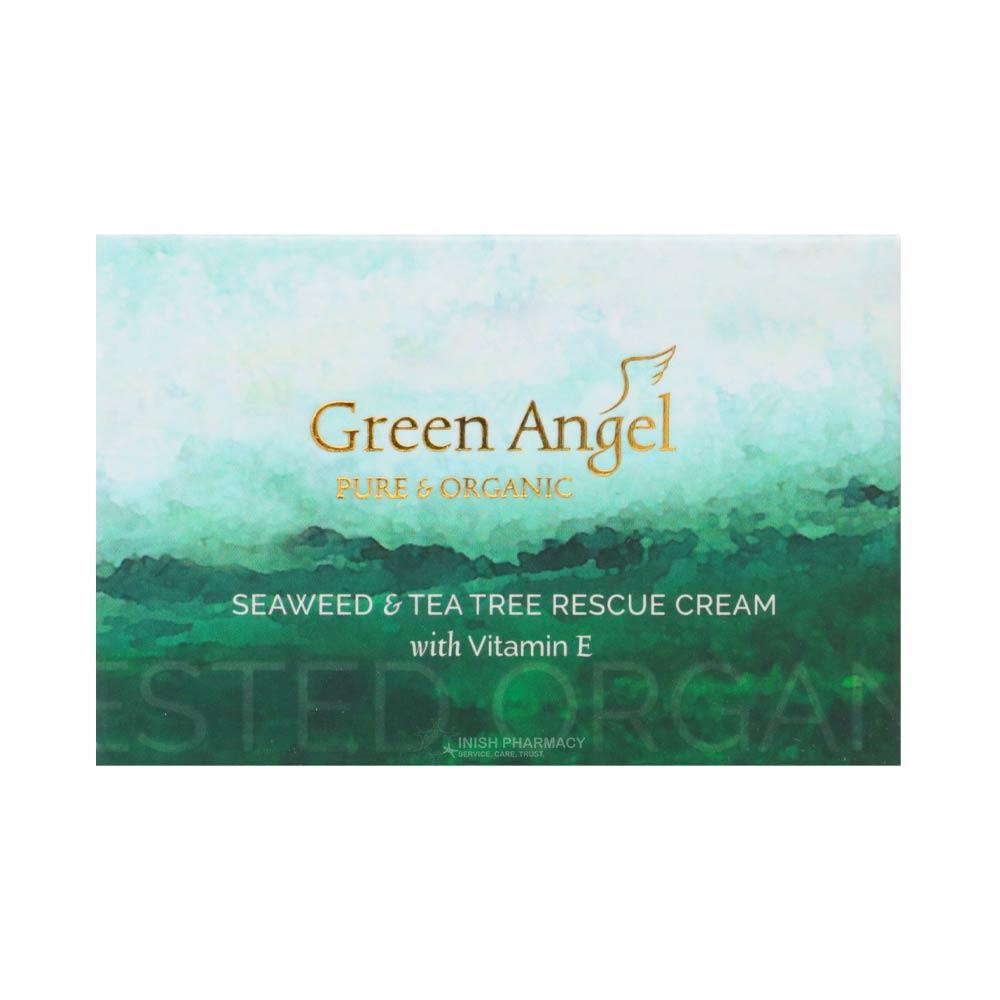 Green Angel Seaweed & Tea Tree Rescue Cream 50ml | Inish Pharmacy | Ireland