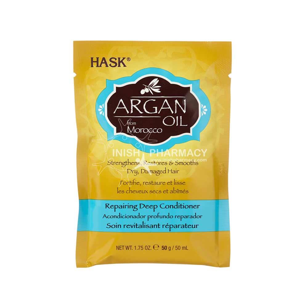 Hask Argan Oil from Morocco Repairing Deep Conditioner 50ml | Inish ...