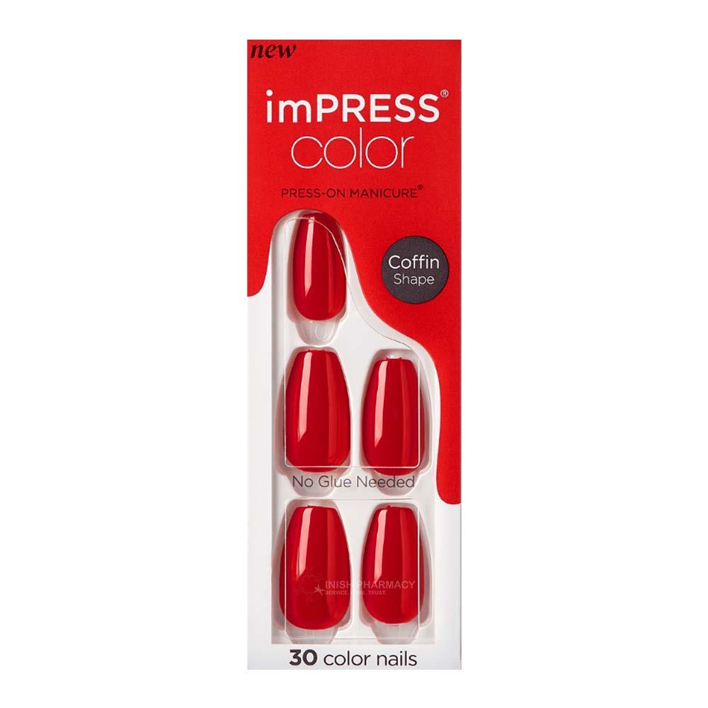 KISS imPRESS Color - Reddy or Not | Inish Pharmacy | Ireland
