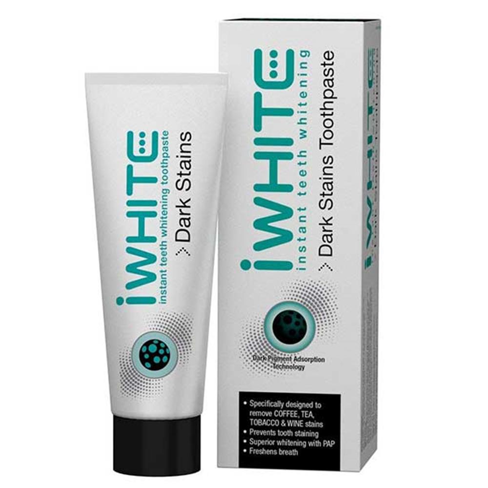 iWhite Dark Stains Teeth Whitening Toothpaste 75ml | Inish Pharmacy ...