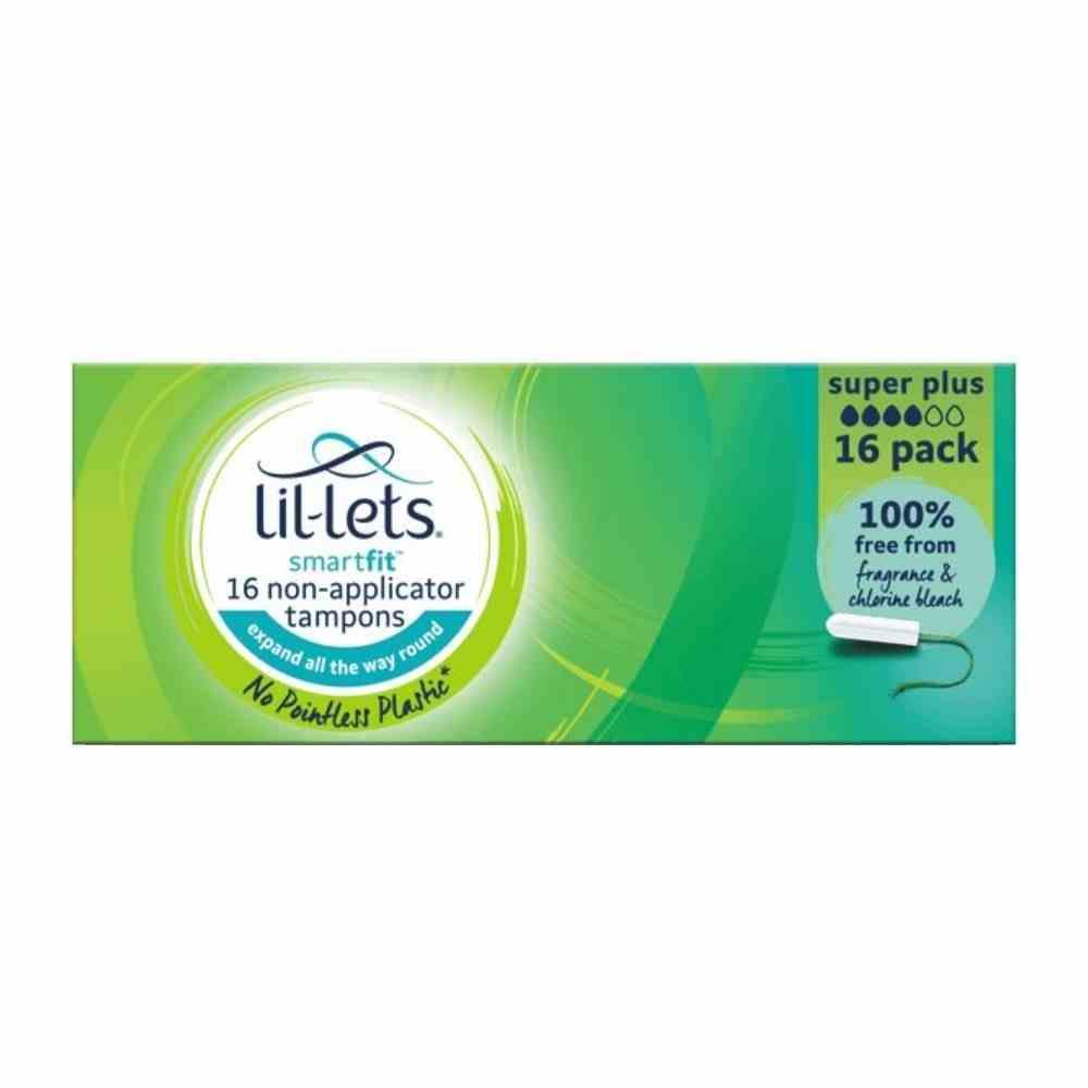 Lil-lets Smart Fit Tampons Super Plus 16 Pack | Inish Pharmacy | Ireland