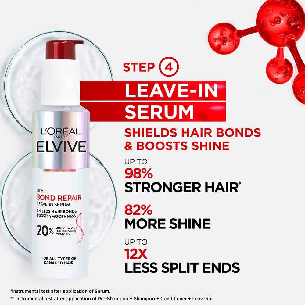 L'Oreal Elvive Bond Repair Leave-In Serum 150ml | Inish Pharmacy | Ireland