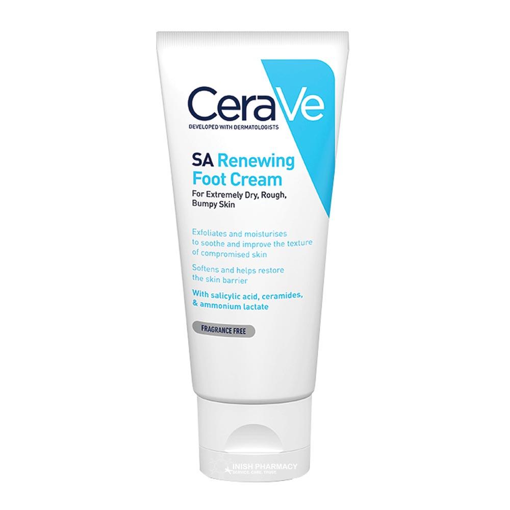 CeraVe SA Renewing Foot Cream 88ml | Inish Pharmacy | Ireland