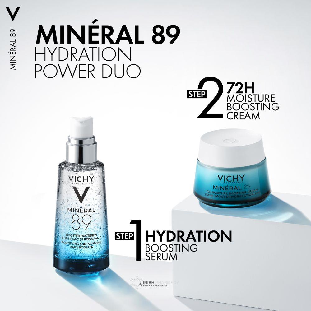 Vichy Mineral 89 Moisture Boosting 72 Hour Cream 50ml | Inish Pharmacy ...