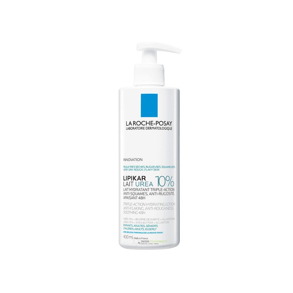 La Roche Posay Lipikar Lait Urea 10% 400ml | Inish Pharmacy | Ireland