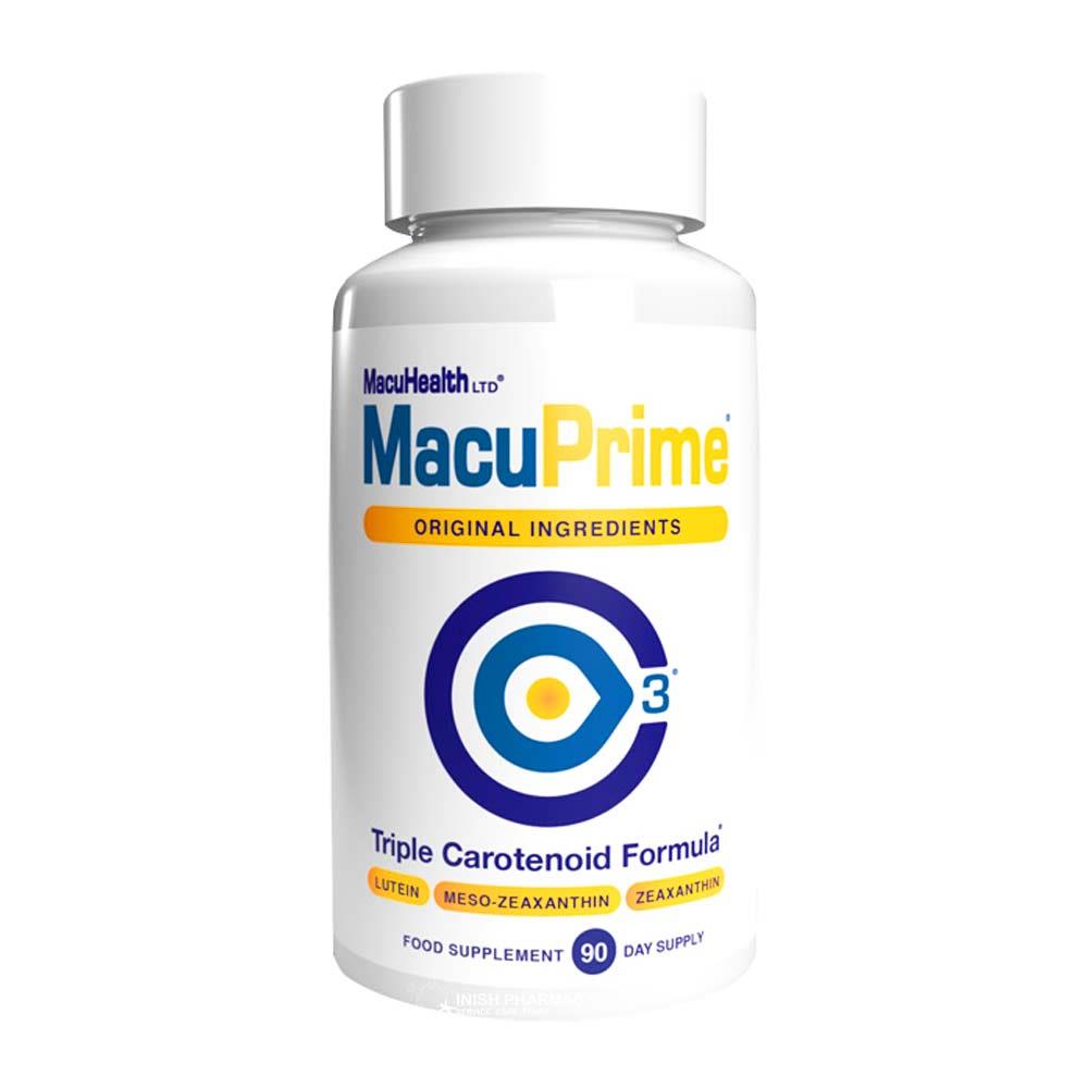 MacuPrime Triple Carotenoid Formula 90 Pack | Inish Pharmacy | Ireland