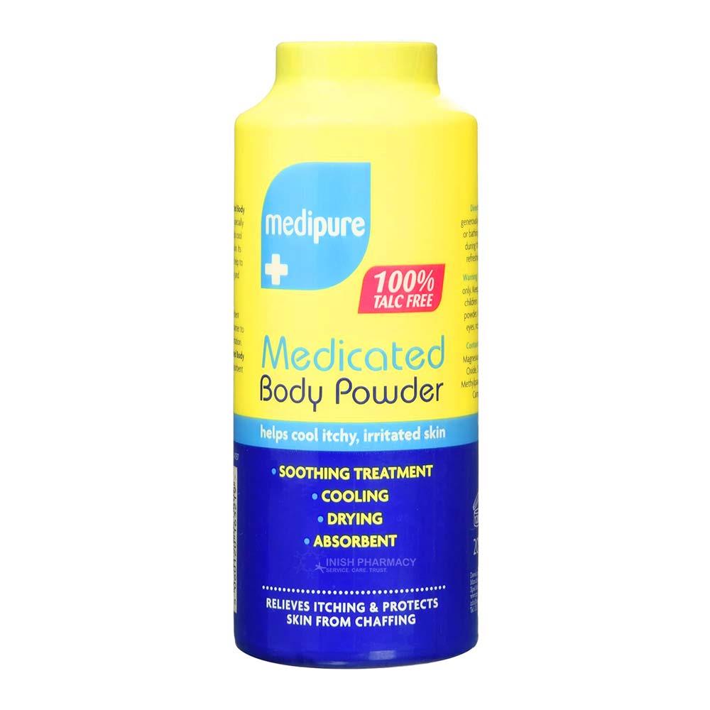 Medipure Medicated Body Powder 200g | Inish Pharmacy | Ireland