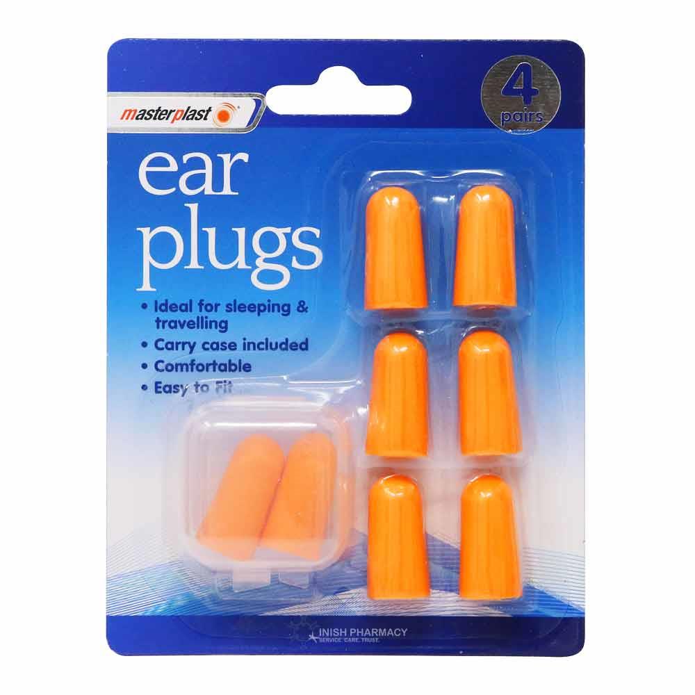 Master Plaster Ear Plugs 4 Pack | Inish Pharmacy | Ireland
