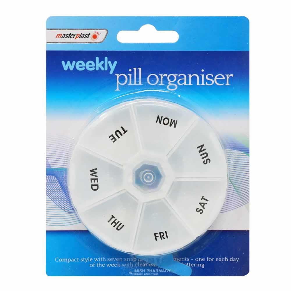 Masterplast 7 Day Round Weekly Pill Organiser | Inish Pharmacy | Ireland
