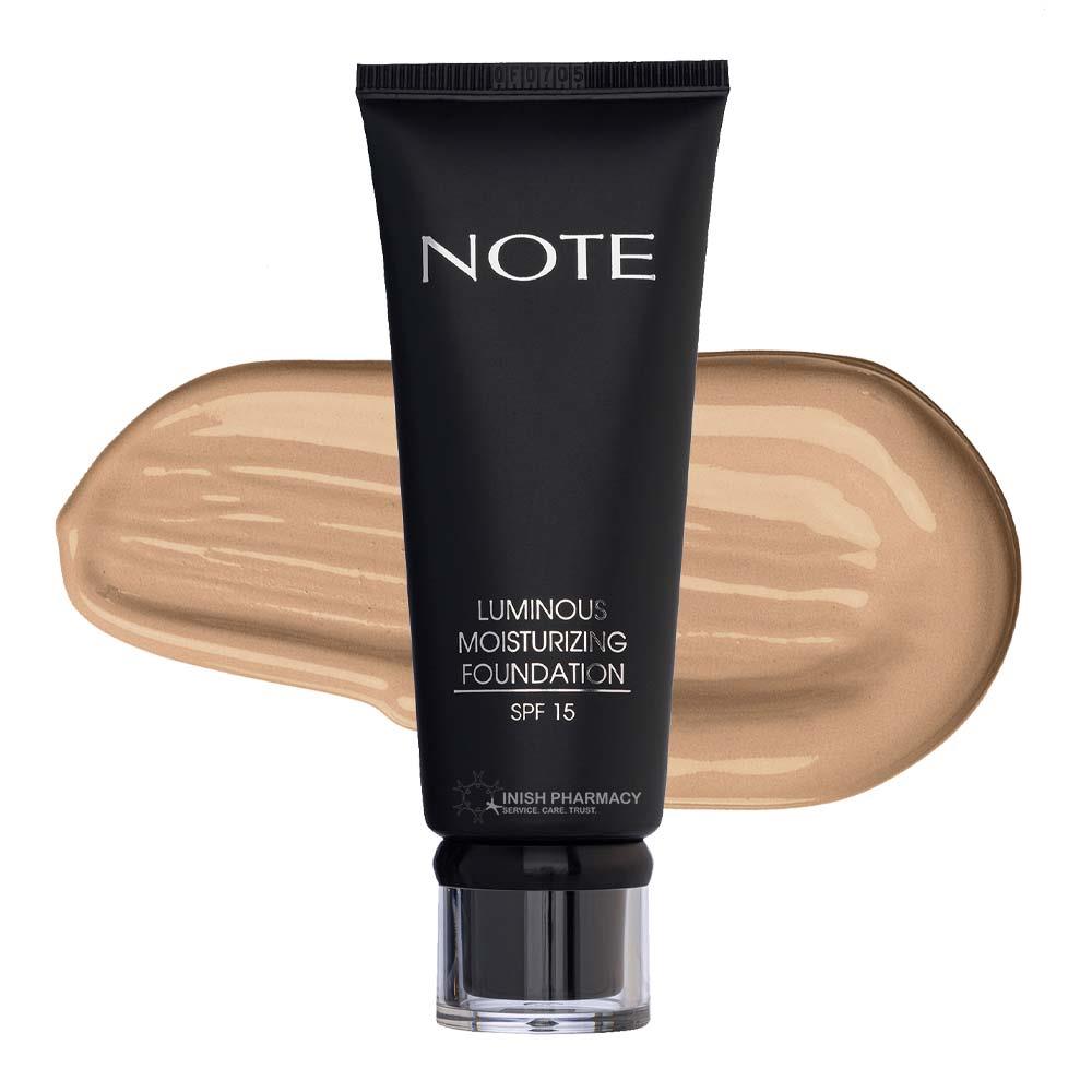 NOTE Luminous Moisturising Foundation | Inish Pharmacy | Ireland