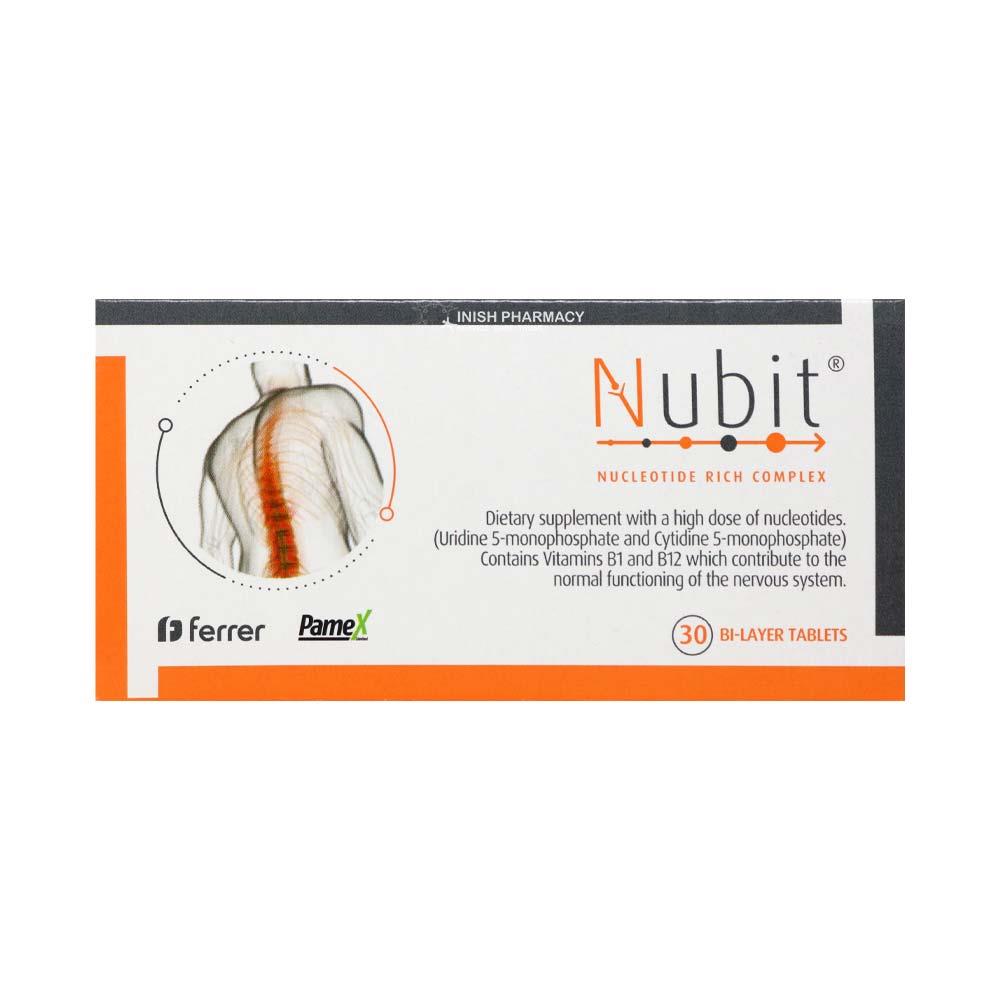 Nubit Nucleotide Rich Complex - 30 Tablets | Inish Pharmacy | Ireland